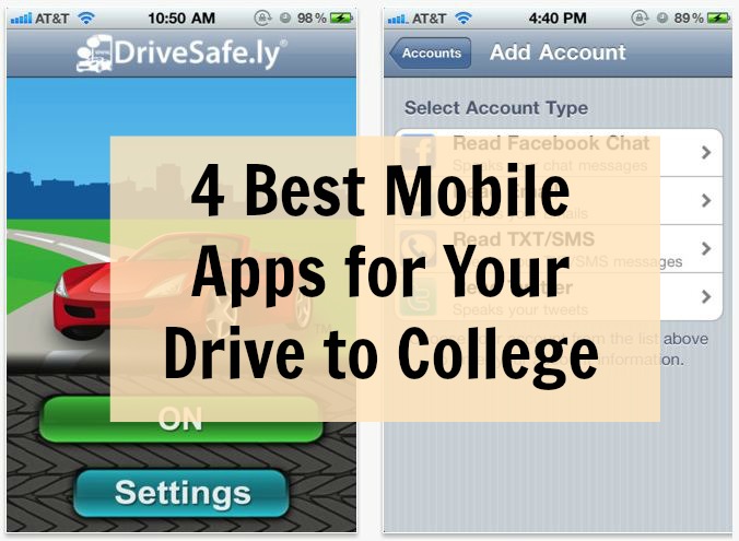 4 Mobile Apps for Driving Your Car to College - Moving Insider