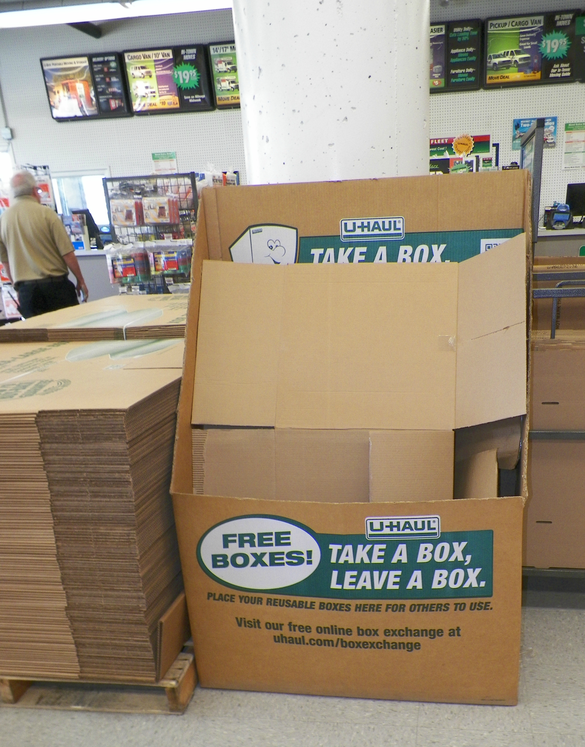 Reduce, Reuse, Recycle: Take A Box, Leave A Box - Moving Insider