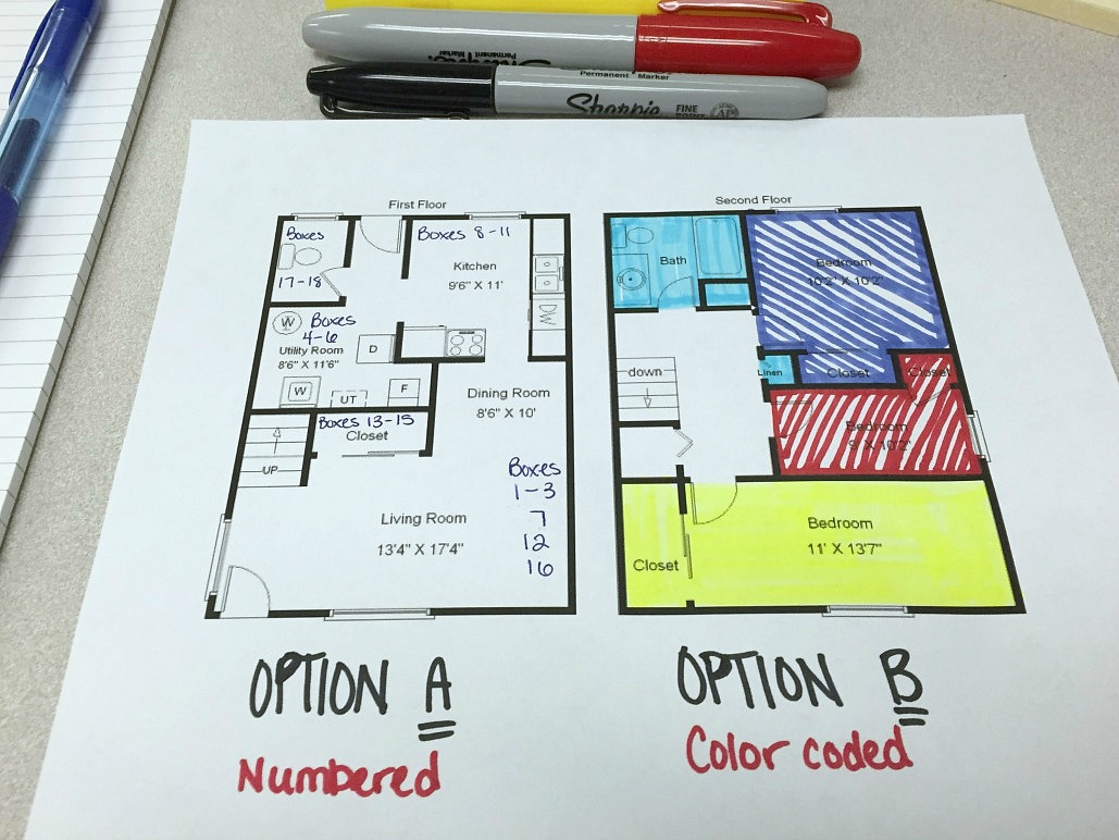 Creating a Bullet Journal Moving Inventory - Moving Insider