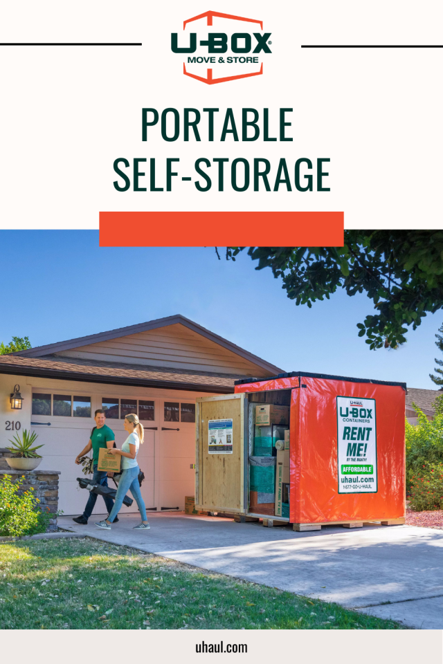 Portable Self-Storage with U-Box Containers - Moving Insider