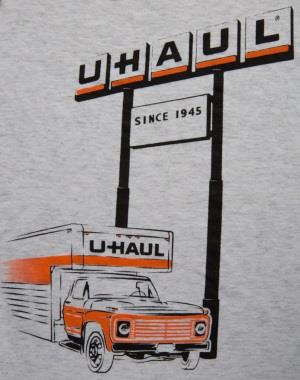 70th Anniversary U-Haul Classic Truck & Modular Sign T-Shirts - Ladies ...