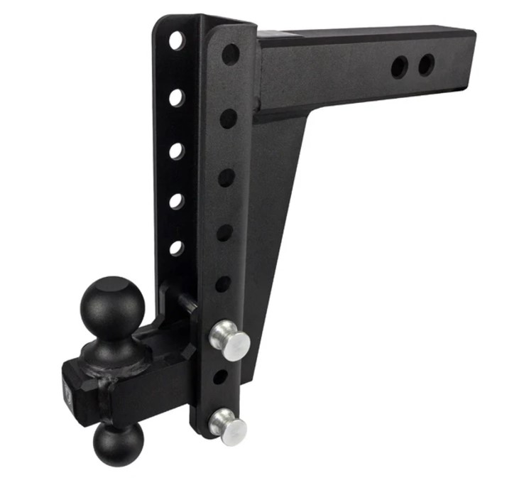 Bulletproof Hitches Heavy Duty Hitch Mount, 2.5 Inch Shank 10 Inch Drop ...