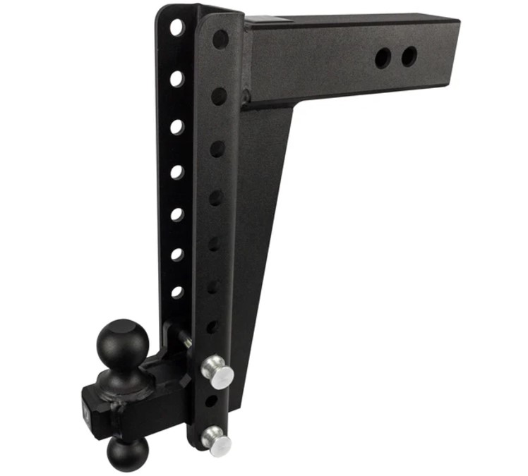 Bulletproof Hitches Heavy Duty Hitch Mount, 3 Inch Shank 12 Inch Drop/Rise