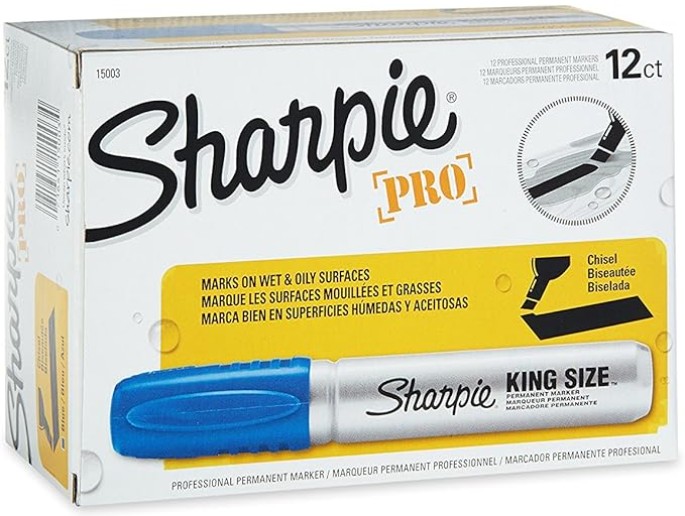 Blue Sharpie® King Size™ Markers