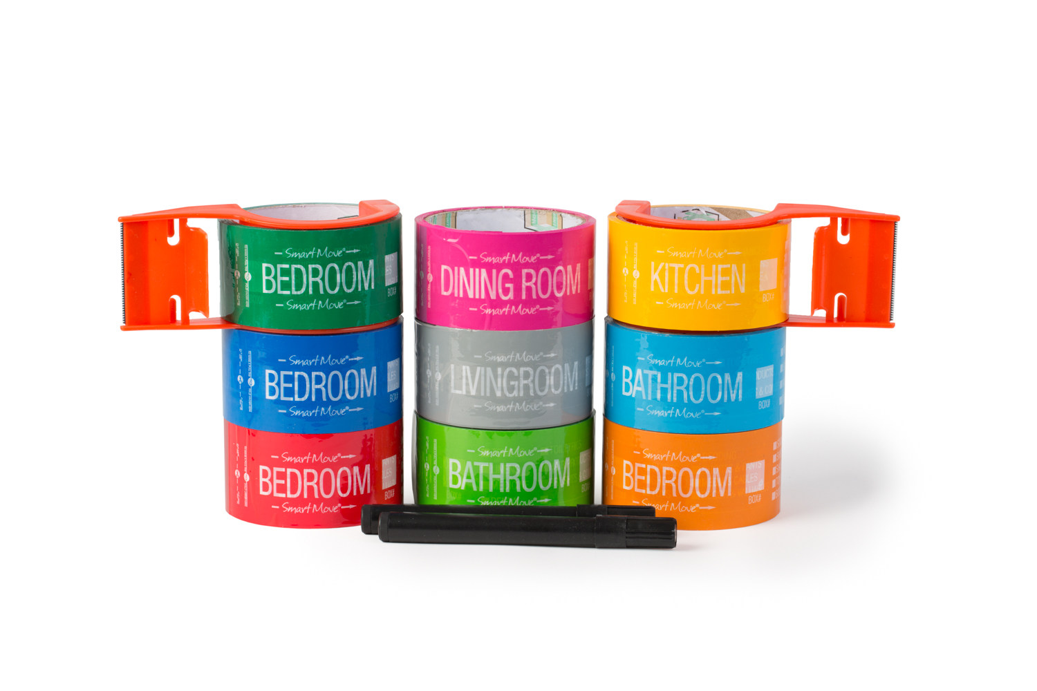 U-Haul: Smart Move Tape Four Bedroom Kit