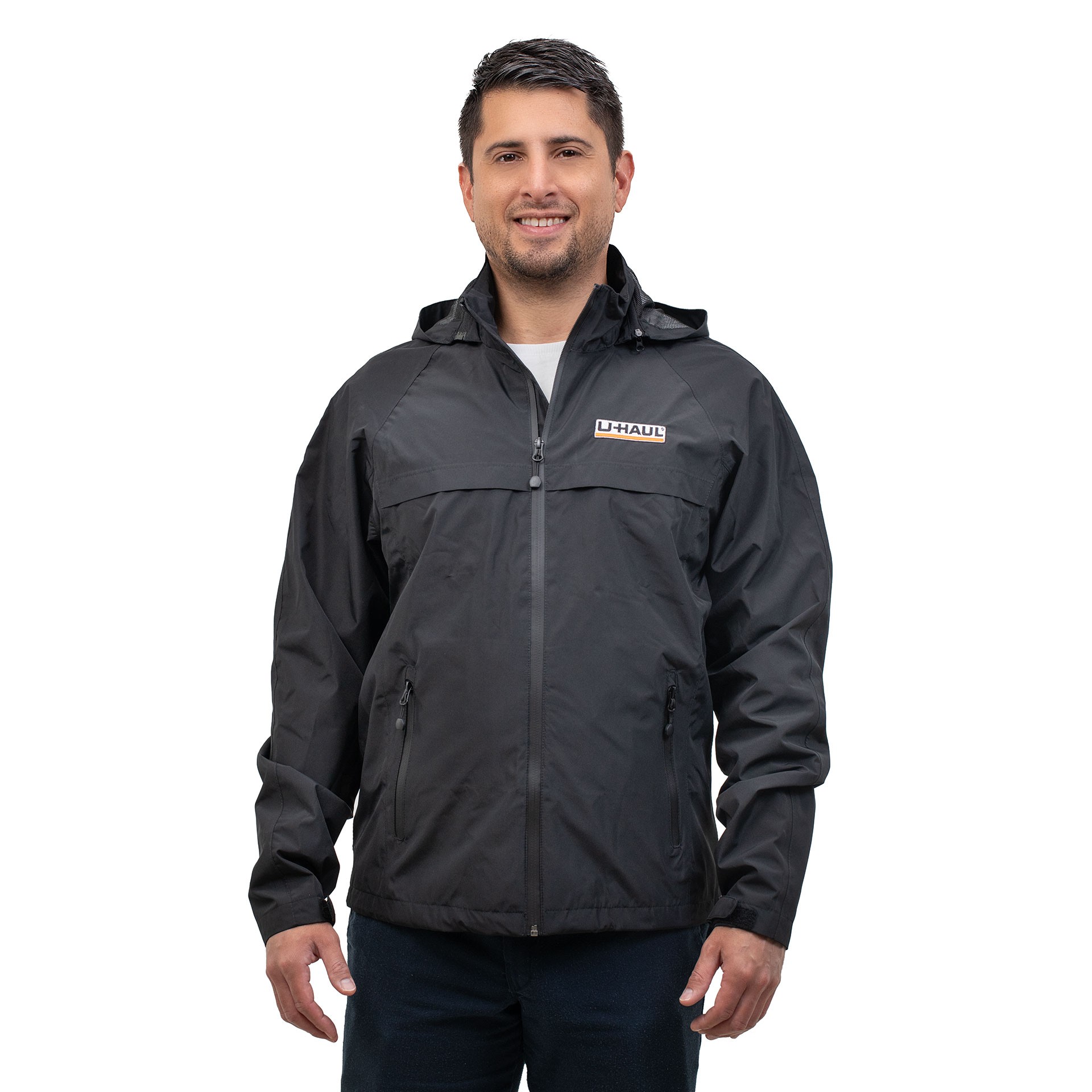 U-Haul Unisex Waterproof Hooded Jacket – Small
