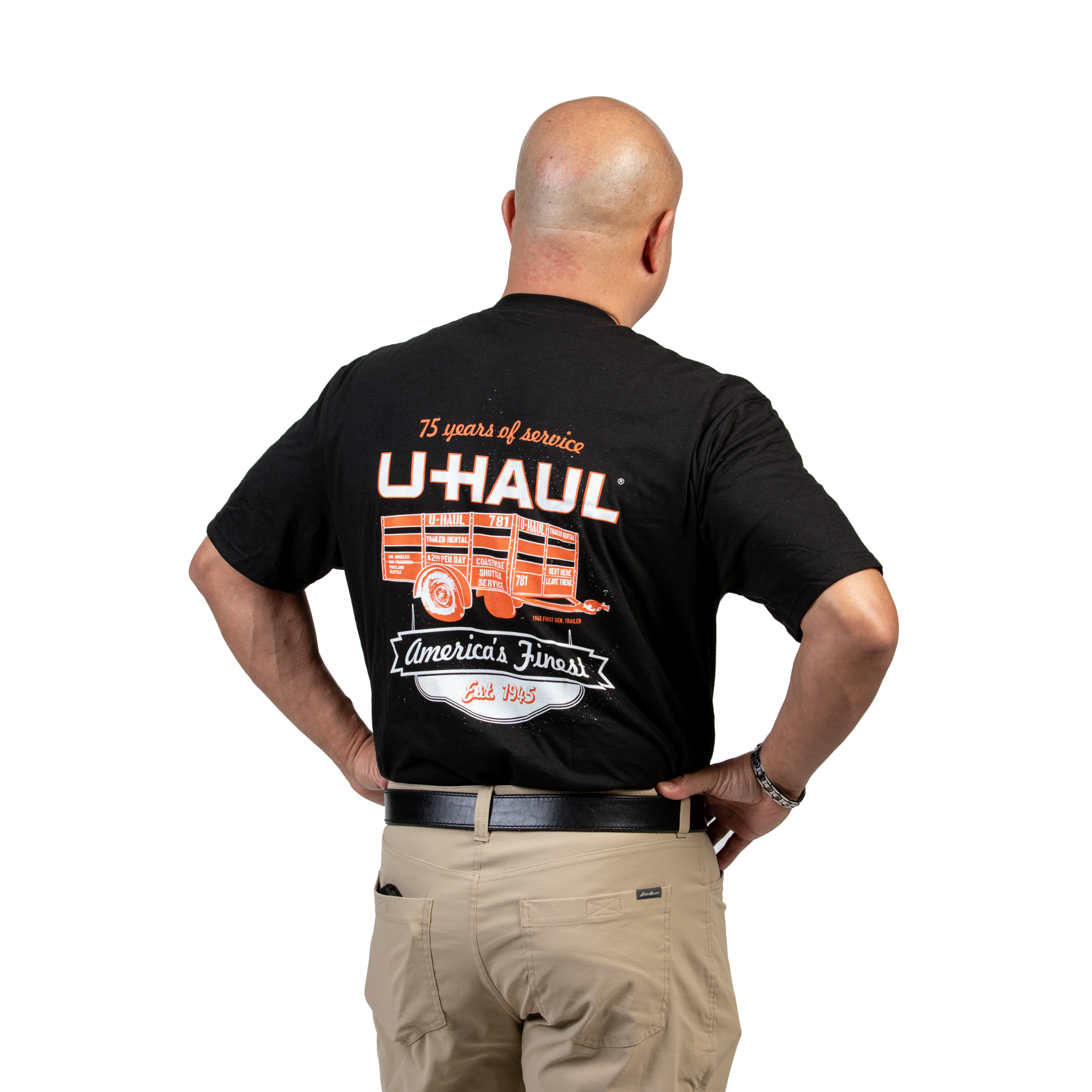 U-Haul 75th Anniversary Mens T-Shirt - Small | U-Haul