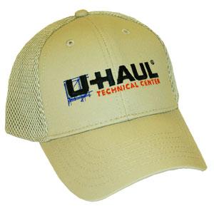 U-Haul Technical Center Hat - Mesh Khaki Solid | U-Haul